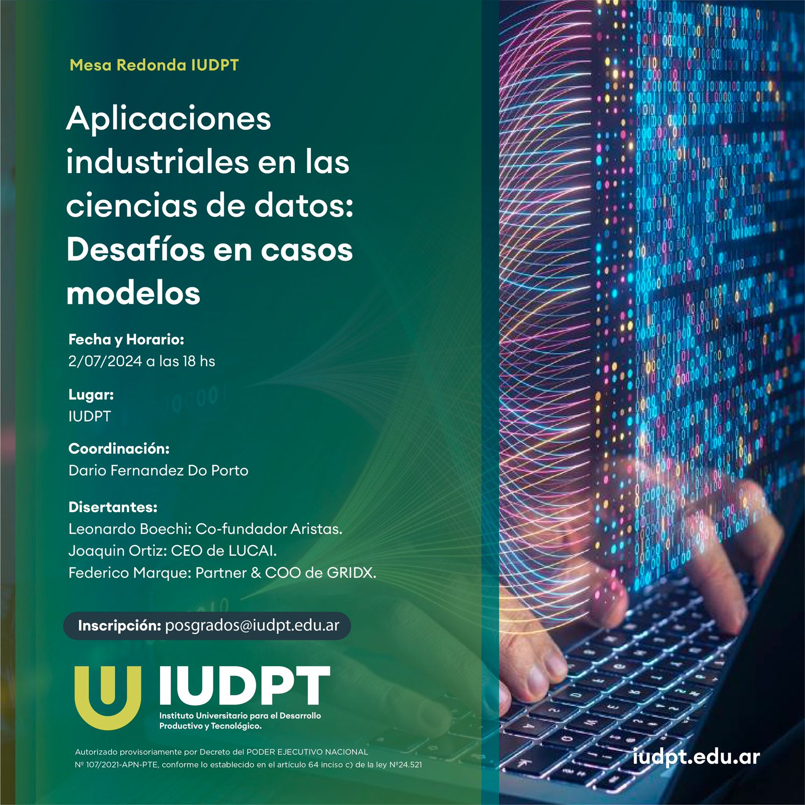 Inicio - IUDPT